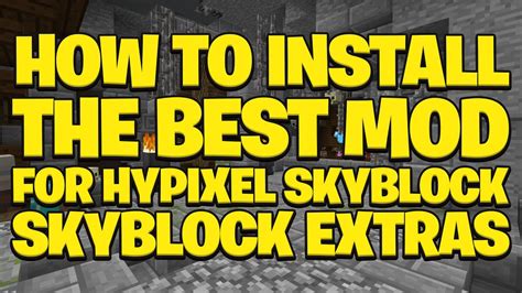 Image result for How to Install Skyblock Extras