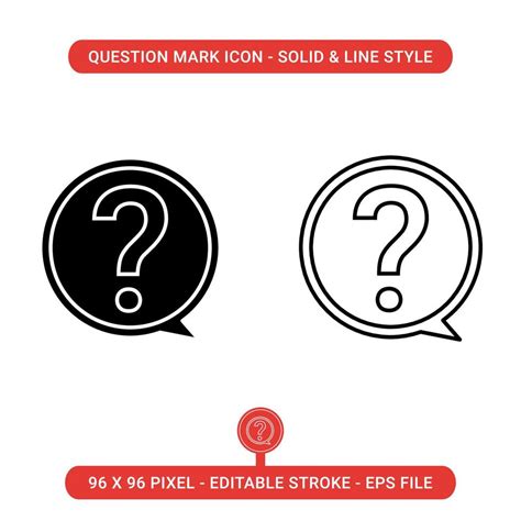 Question Mark Icon SVGs for Free Download