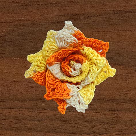 Image result for 3D Crochet Flower Patterns