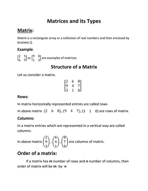 Image result for Matrices Explained