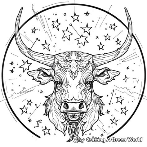 Image result for Taurus Coloring Pages