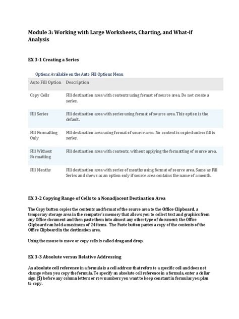 Image result for Excel Module 03 Analyzing Data Using Formulas
