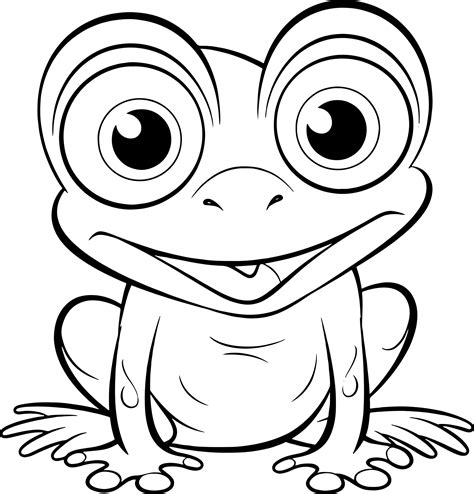 Image result for Cartoon Frog Coloring Pages