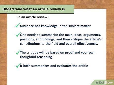 Image result for Review Article Format
