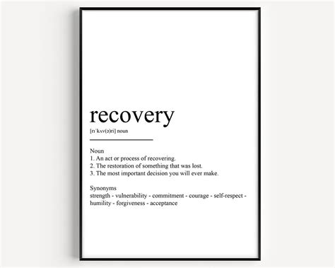 Image result for Defining Recovery