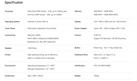 Image result for Inmi Android Tablet with Printer