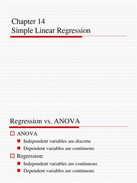 Image result for The Simple Linear Regression Explained Textbook