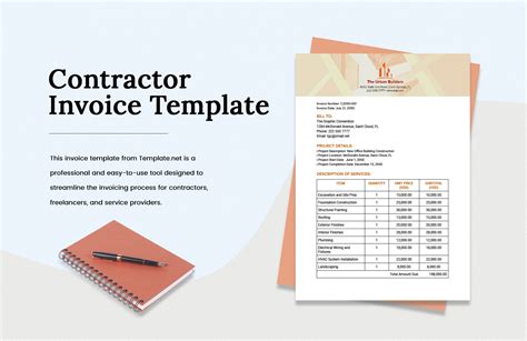 Image result for Free Contractor Invoice Form Templates