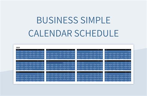 Image result for Excel Simple Calendar