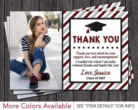Image result for Graduation Thank You Notes
