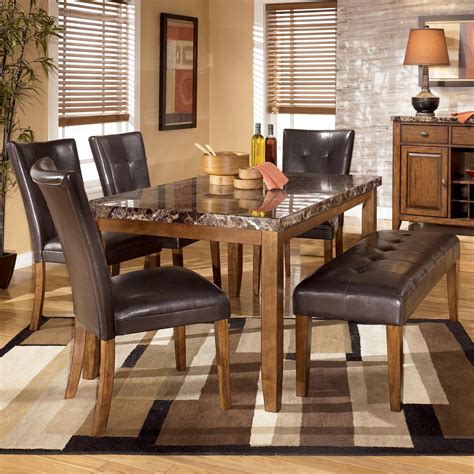 Dining Table Set With Bench - Chair Design