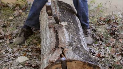 Image result for How to Split a Log