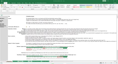 Image result for Profitability Analysis Excel