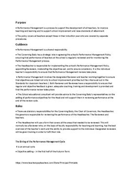 Image result for Performance Management Policy