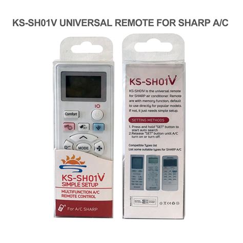 Image result for Sharp Portable AC Remote
