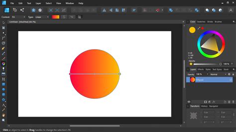 Image result for Affinity Designer Gradient Direction