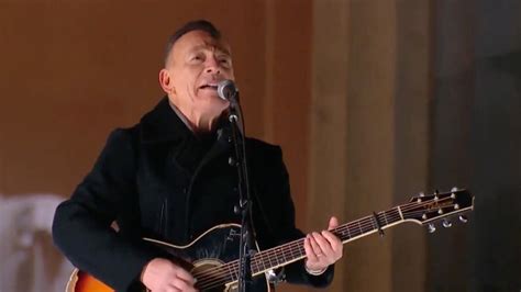 Image result for Bruce Springsteen Inauguration Song