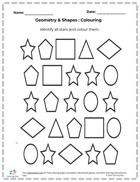 Image result for Shapes Worksheet