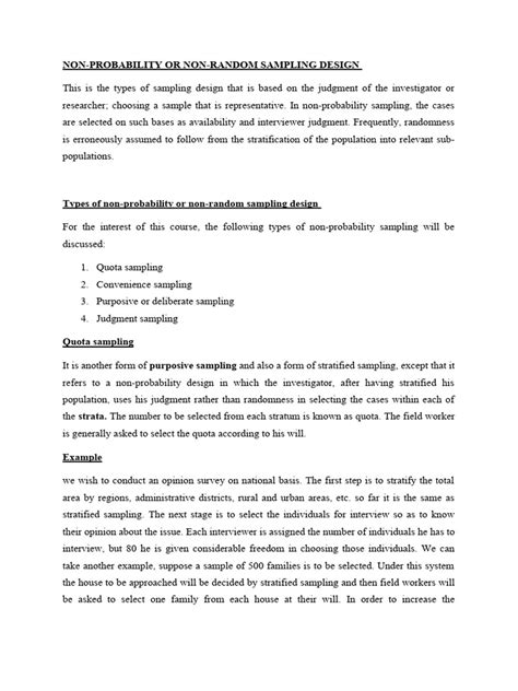 Image result for Limitation of Non Probability Sampling