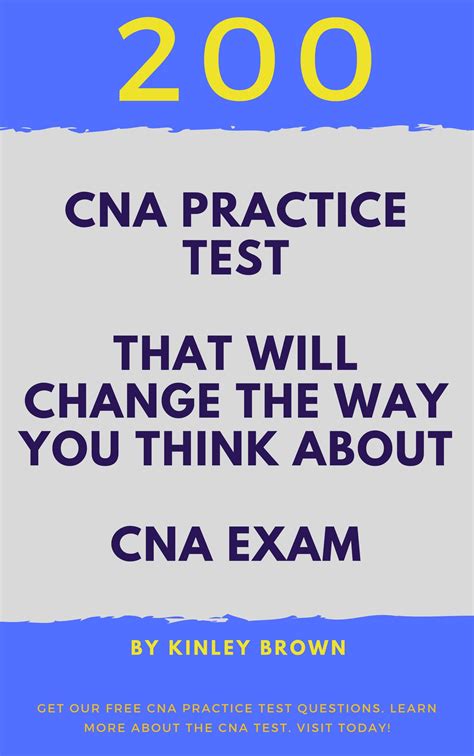 Image result for Printable CNA Practice Test Questions