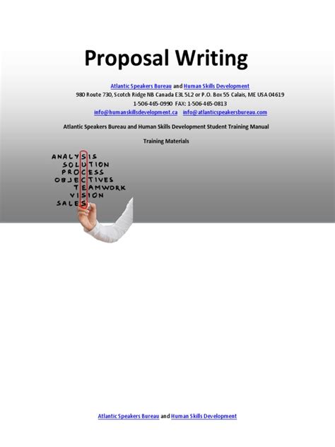 Image result for How to Write Proposal PDF