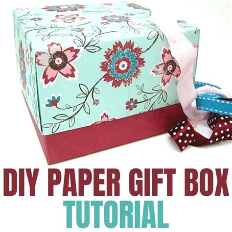 Image result for DIY Paper Gift Box
