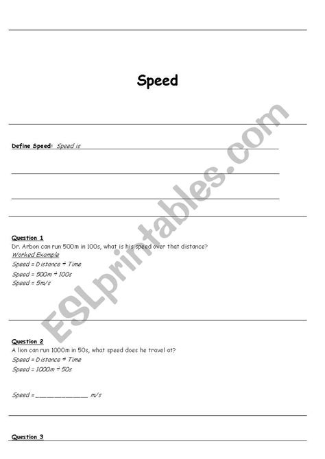 Image result for Calculating Speed Practice