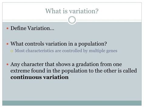Image result for Variation Simple Definition