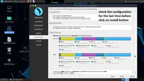 Image result for Dual Boot Parrot OS