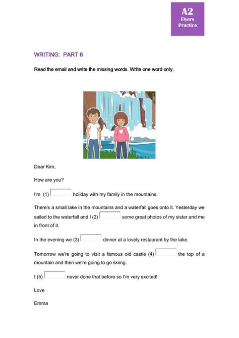 Image result for Flyers Writing Worksheet