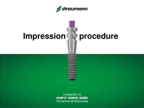 Image result for Impression Procedure