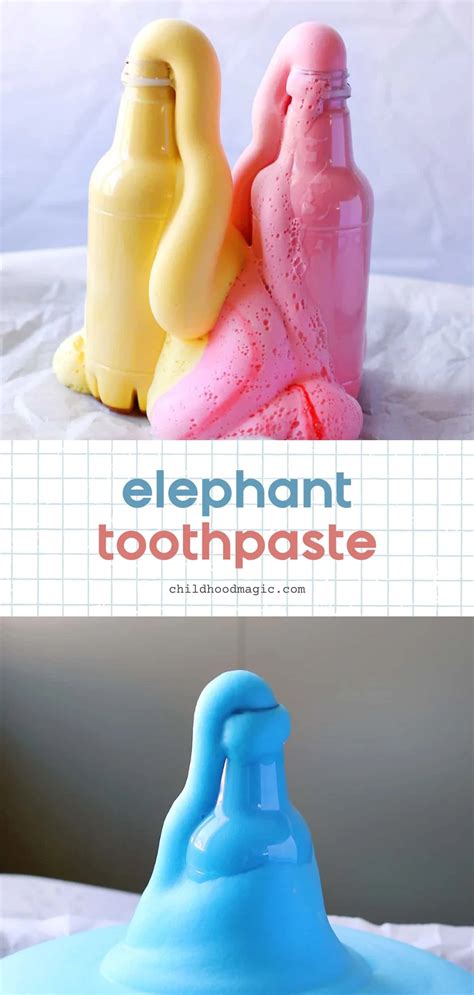 Image result for Printable Elephant Toothpaste Recipe