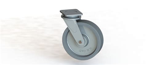 Image result for Caster Wheel SolidWorks
