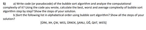 Image result for Bubble Sort Pseudocode Examples and Answers