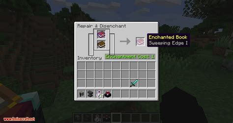 Grind Enchantments Mod (1.19.3, 1.18.2) - Disenchant & Transfer ...