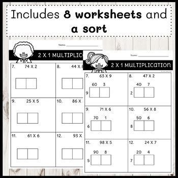 Image result for Box Method Multiplication Poster