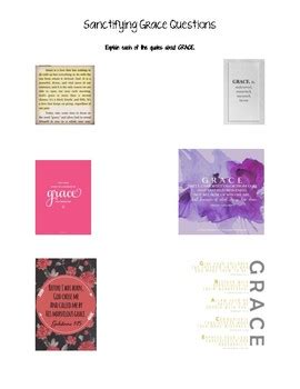 Image result for Object Lesson On Sanctifying Grace