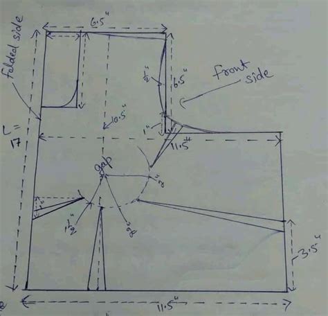 Image result for Blouse Pattern Drafting