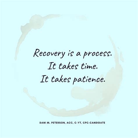 Image result for Recovery Is a Process