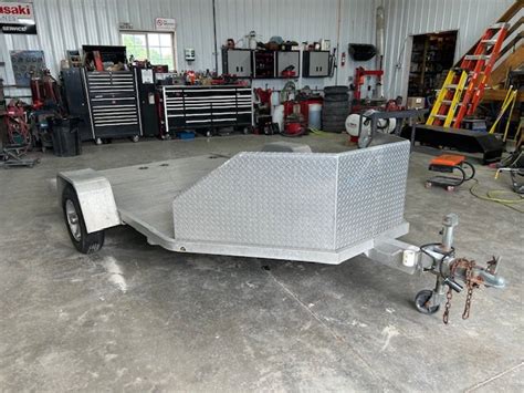 Image result for Used Aluma Motorcycle Trailers