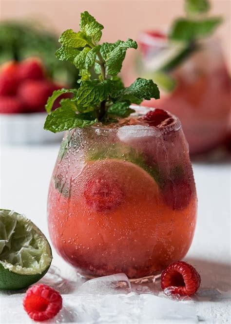 Image result for Raspberry Gin Fizz