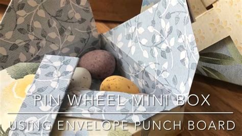 Image result for Envelope Punch Board Pinwheel Box