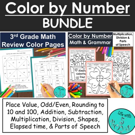 Image result for Simple Math Color by Number