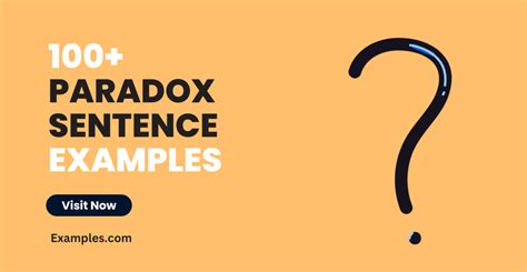 Image result for Paradox Examples Sentences