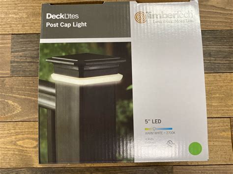 Image result for TimberTech Lighted Post Caps