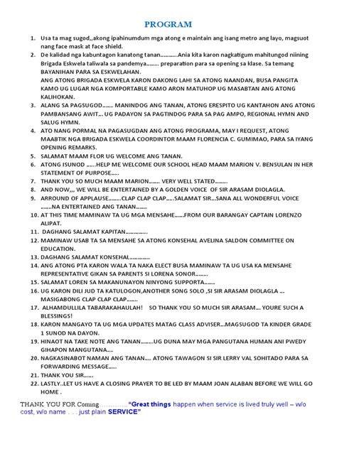 Image result for Script for MC