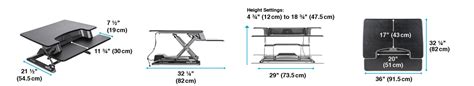 Image result for Varidesk Dimensions