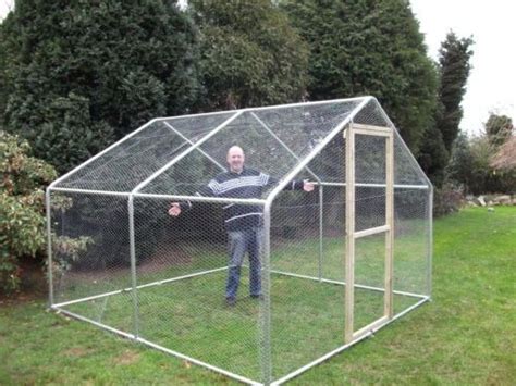 Image result for PVC Pipe Chicken Run