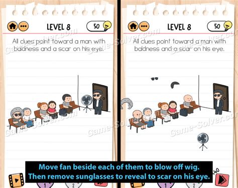 Image result for Brain Test 2 Answers Level 8