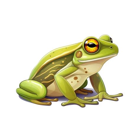 Image result for Frog Cartoon 2D Vector